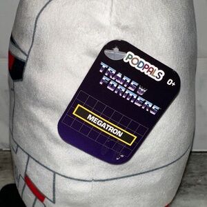 Hasbro | Toys | Transformers Podpals Plush Megatron Optimus Prime ...